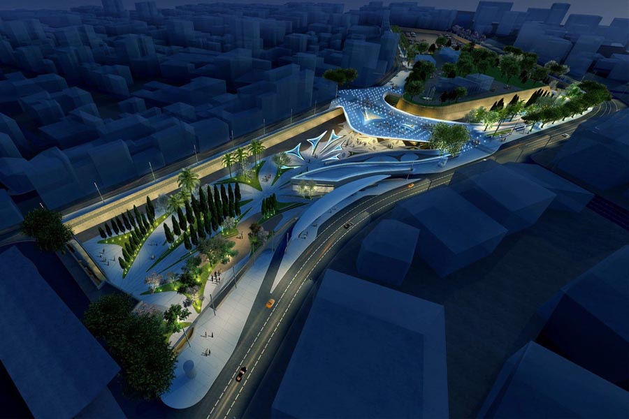 Eleftheria Square by Zaha Hadid Architects